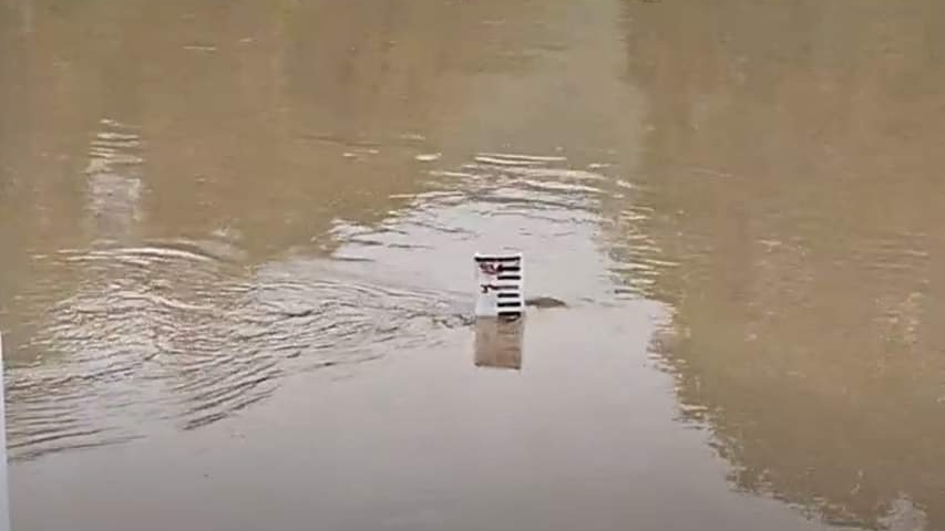Water level touches flood declaration mark at Ram Munshi Bagh, Pampore ...